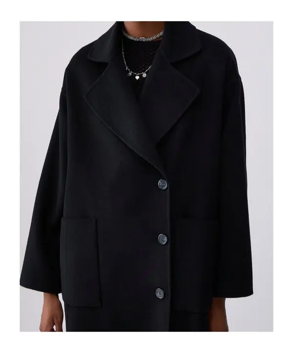 Liu Jo Long Oversized Wool Coat