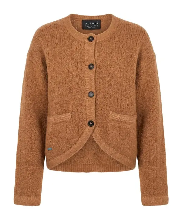 Alanui Button-up Bouclé Cardigan