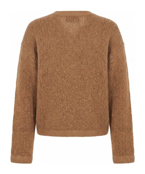 Alanui Button-up Bouclé Cardigan