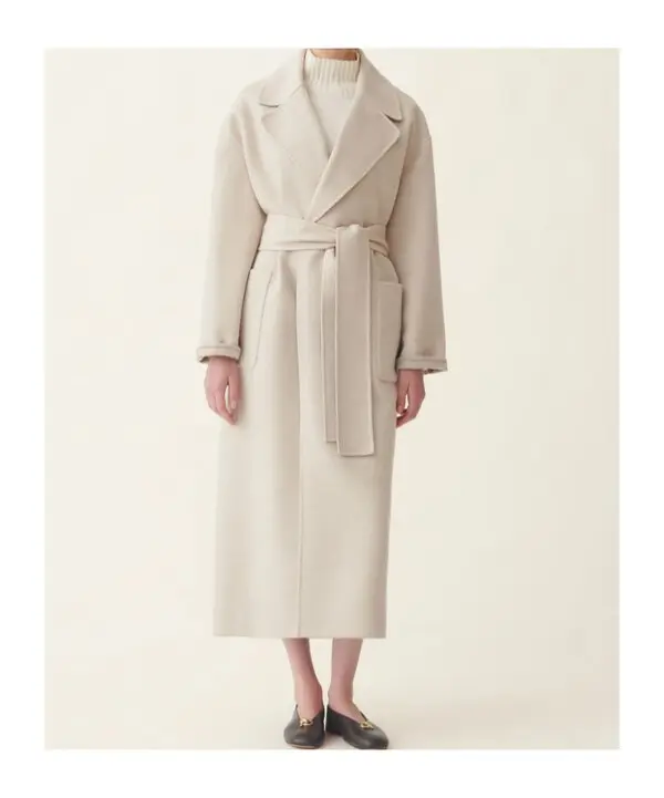 Fabiana Filippi Belted Long Coat