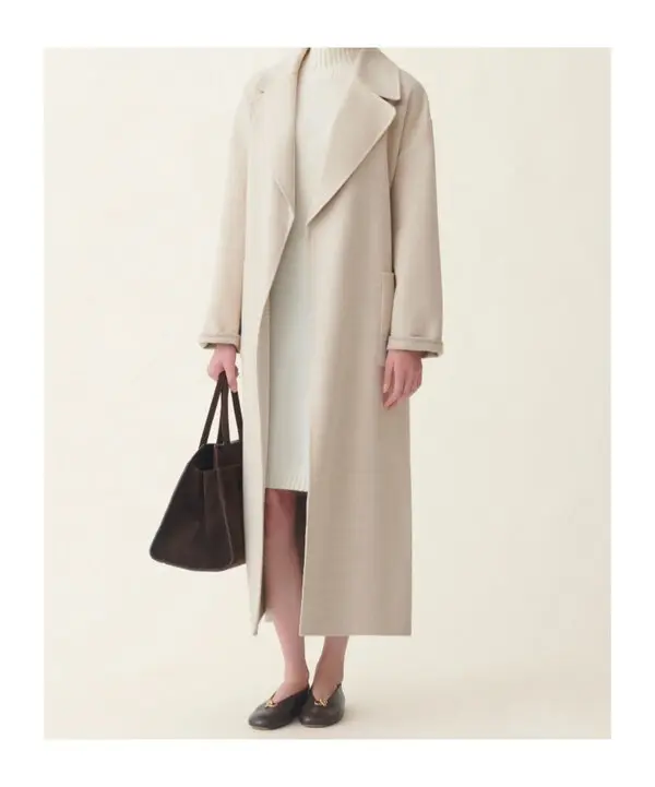 Fabiana Filippi Belted Long Coat