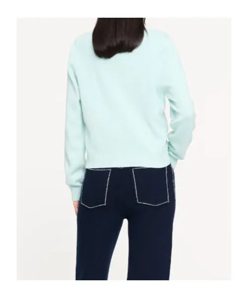 BARRIE Thistle-motif Cashmere Cardigan