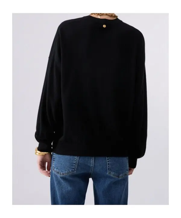 Liu Jo Sweater With Geometric Argyle Intarsia