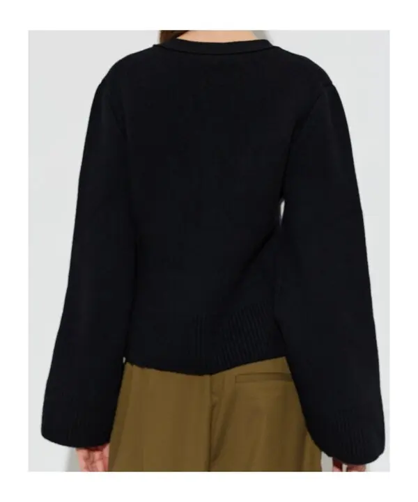 Cult Gaia Long Sleeve V-neck Cardigan