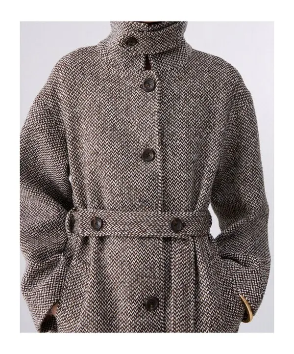 Liu Jo Wool-blend Belted Coat
