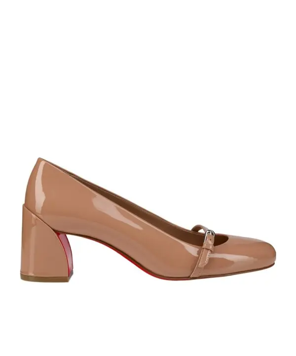 CHRISTIAN LOUBOUTIN Jane Nina Pump - Blush