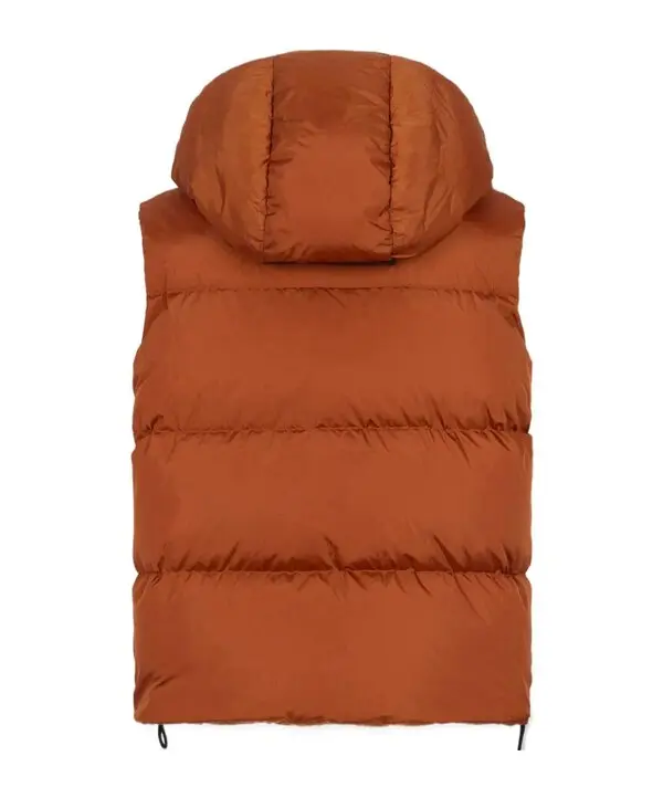 Dsquared2 Hooded Down Vest - Brick