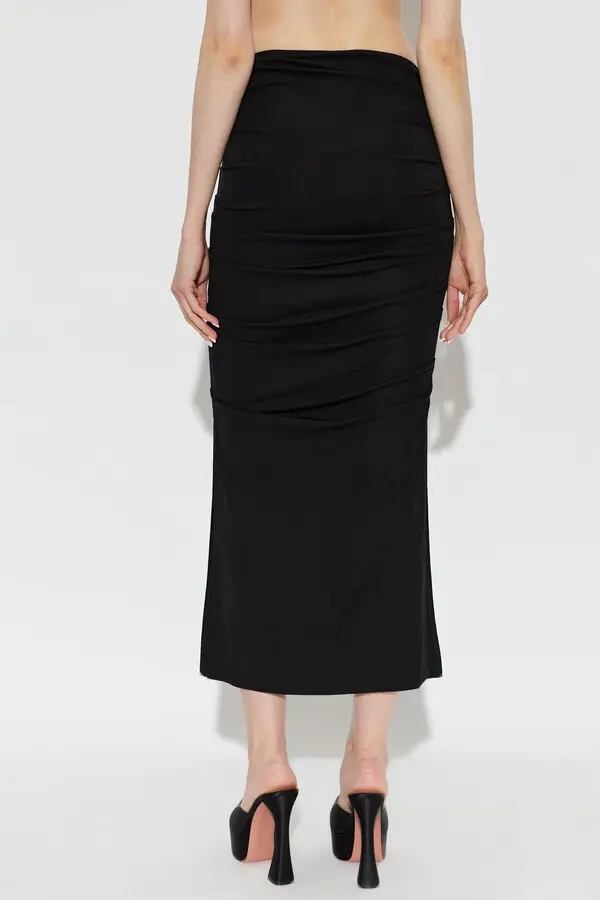 Cult Gaia Dany Knit Skirt With Slit