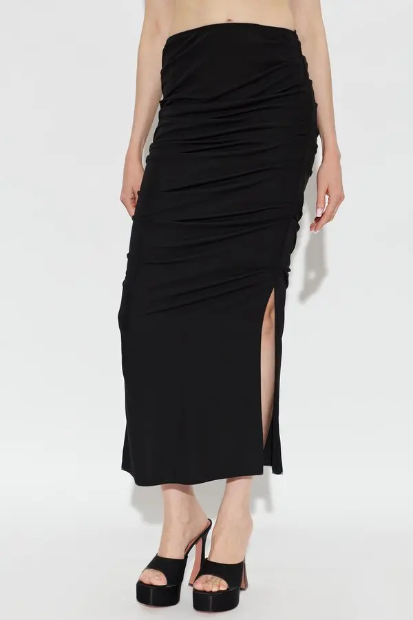 Cult Gaia Dany Knit Skirt With Slit