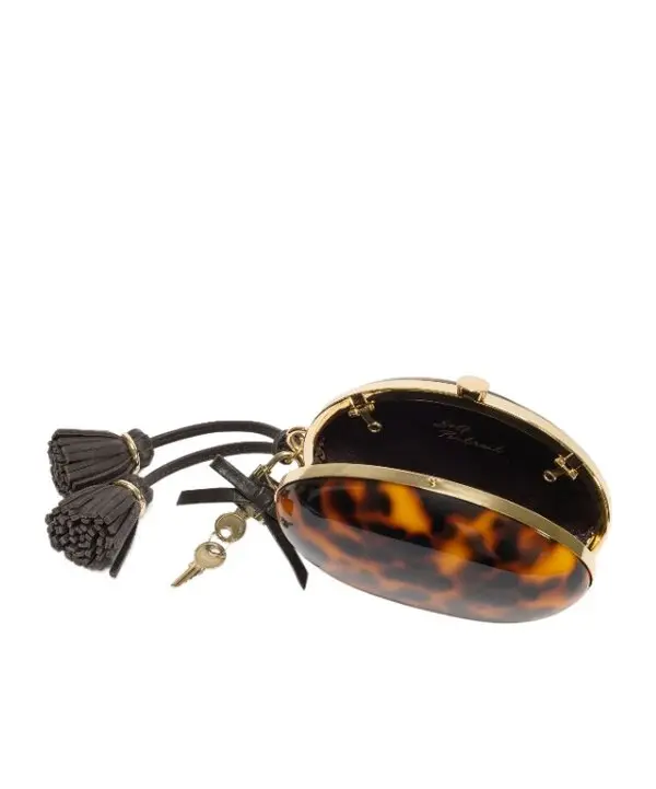 SELF-PORTRAIT Resin Oval Clutch