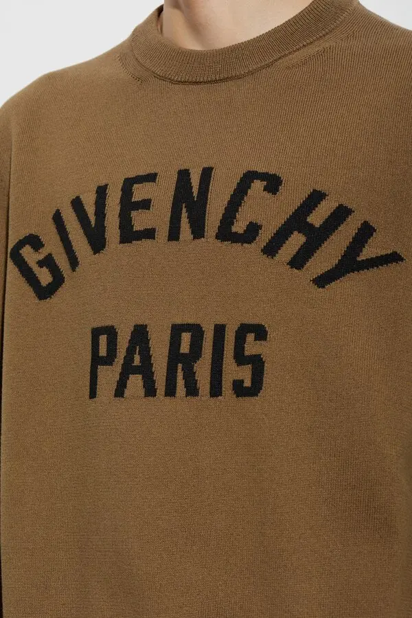 Givenchy Crew Neck Long-sleeved Knitwear