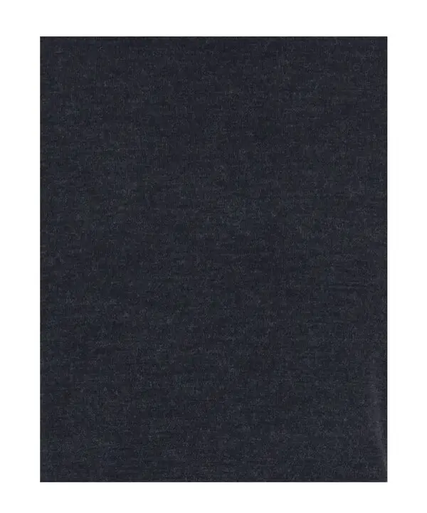 ALLUDE Turtleneck Sweater With Ribbed Cuffs And Hem