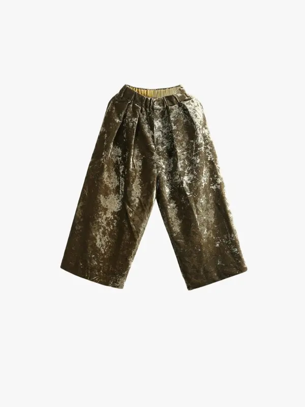 UMA WANG Pleated Casual Pants - Black
