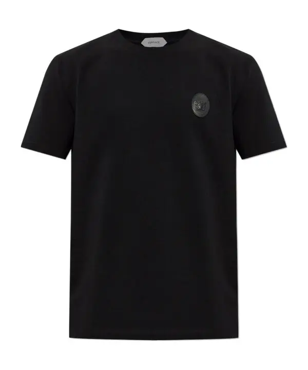 Versace Medusa Patch Crewneck T-shirt