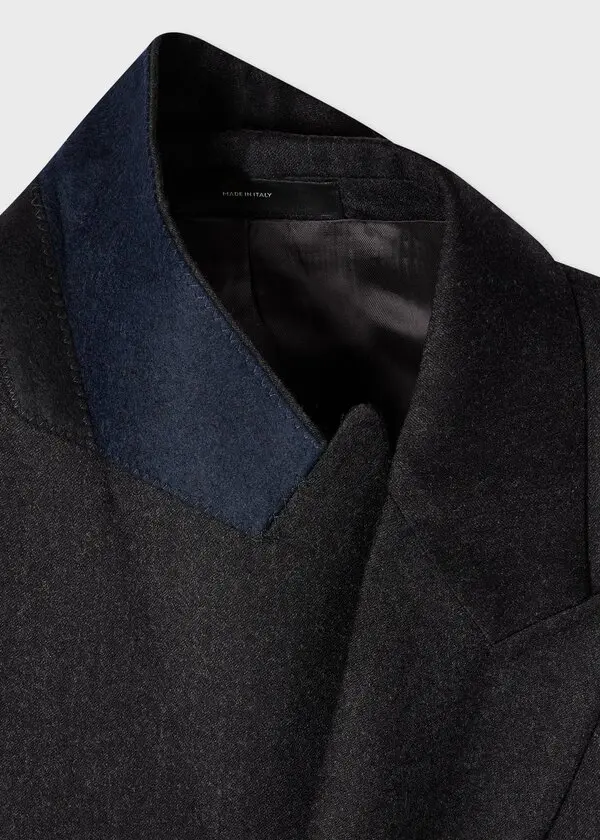Paul Smith Wool-cashmere Flannel Double-breasted Blazer