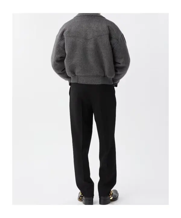 Versace Stretch Wool Tailored Pants
