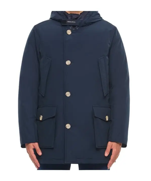 Woolrich Parka With Hood And Zip Closure