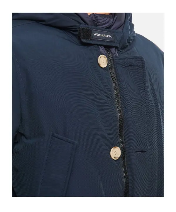 Woolrich Parka With Hood And Zip Closure