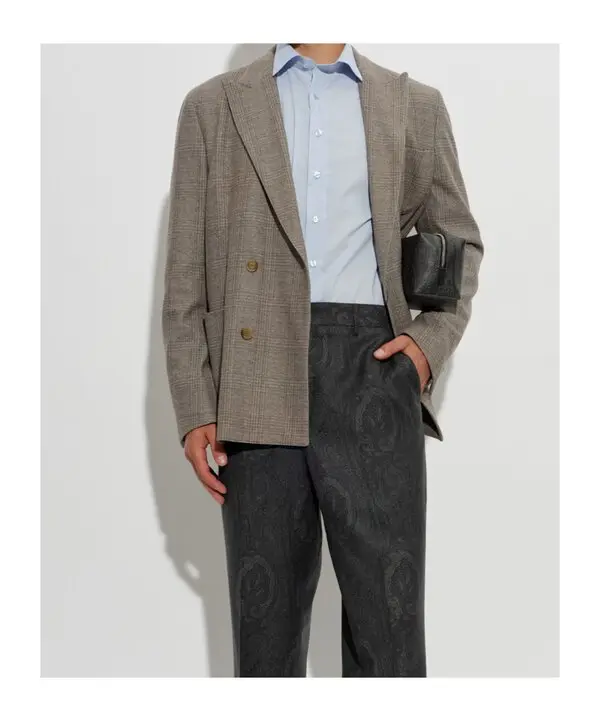 Etro Lapel Long-sleeved Suit Jacket