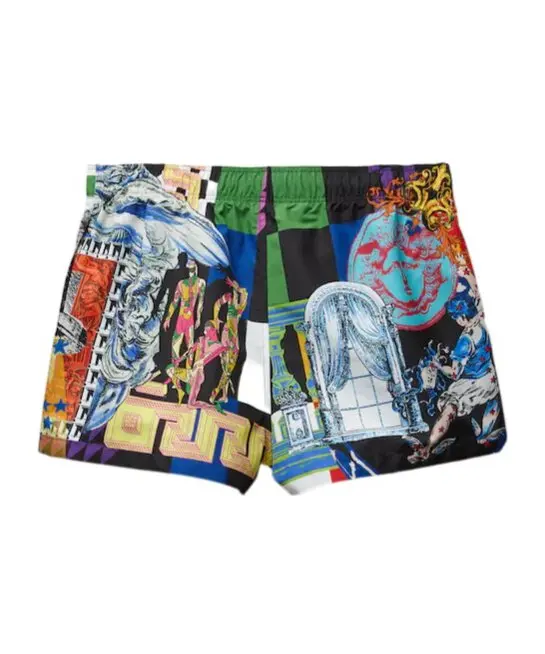 Versace Printed Swim Shorts