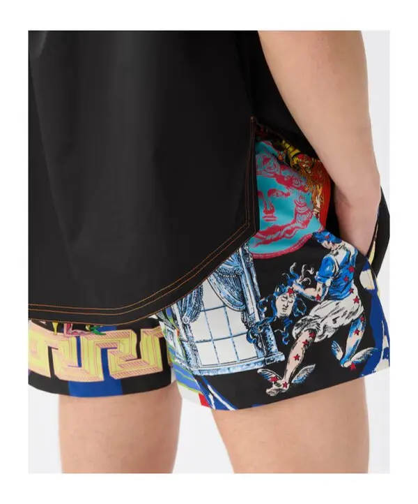 Versace Printed Swim Shorts