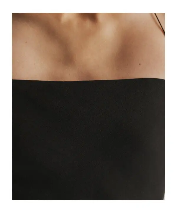 THE ROW Javier Silk Georgette Halterneck Dress