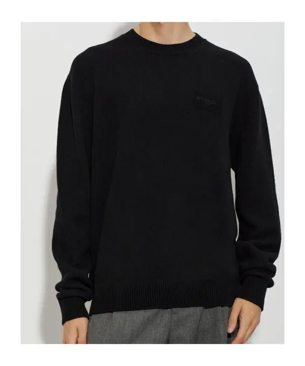Givenchy Crew Neck Long-sleeved Knitwear