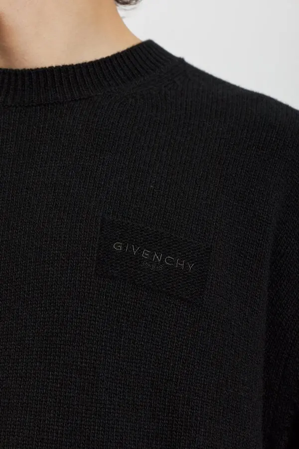 Givenchy Crew Neck Long-sleeved Knitwear