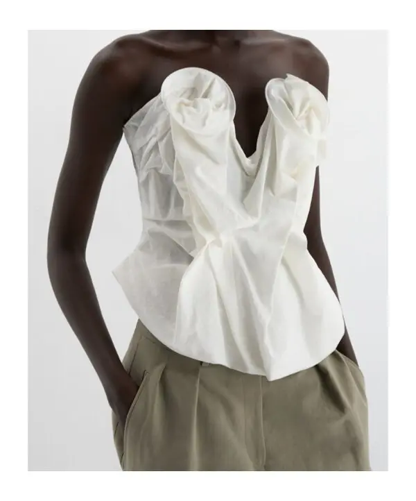 Magda Butrym Corset With Floral Detail