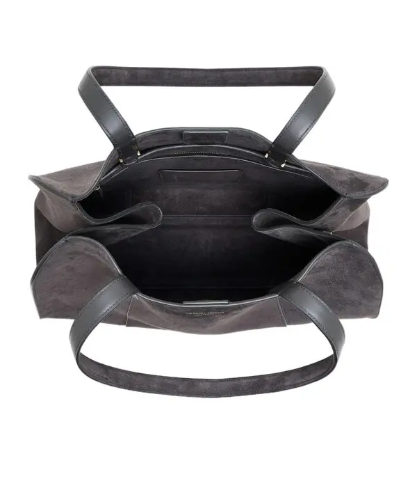 Giorgio Armani Shoulder Bag In Split Leather