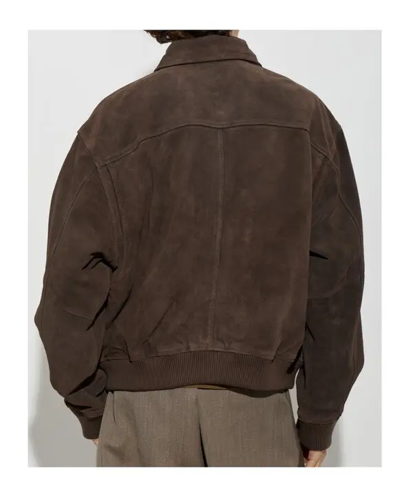 AGOLDE Collared Long-sleeved Casual Jacket