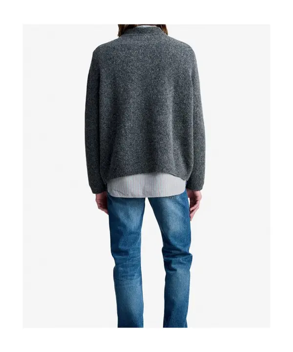 A.p.c. Dylan Sweater Loose-fit Charcoal Gray Sweater