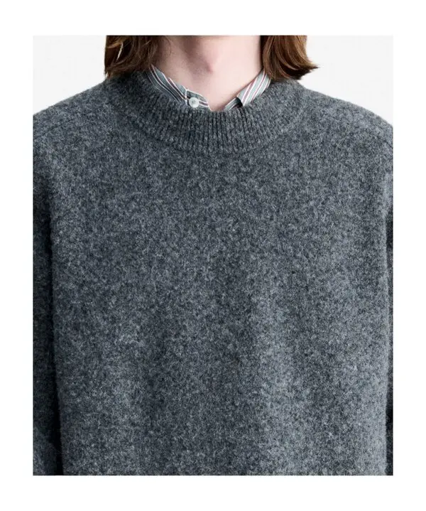 A.p.c. Dylan Sweater Loose-fit Charcoal Gray Sweater