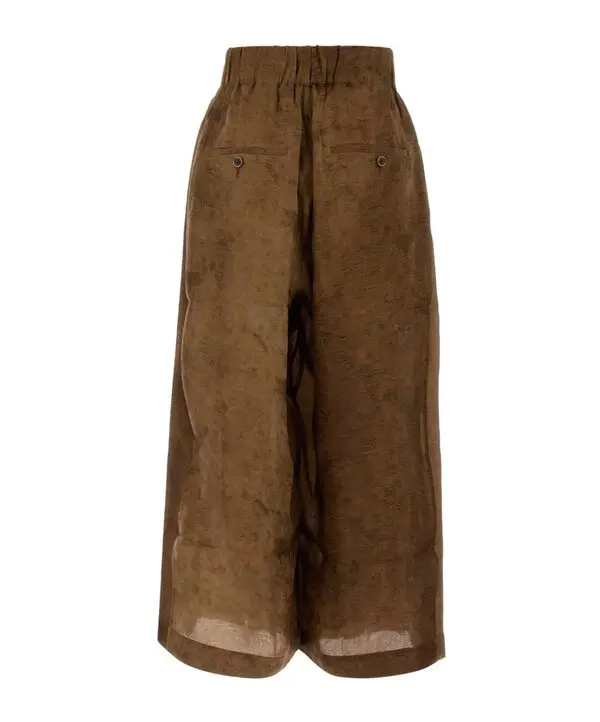 UMA WANG Wide-leg Casual Pants