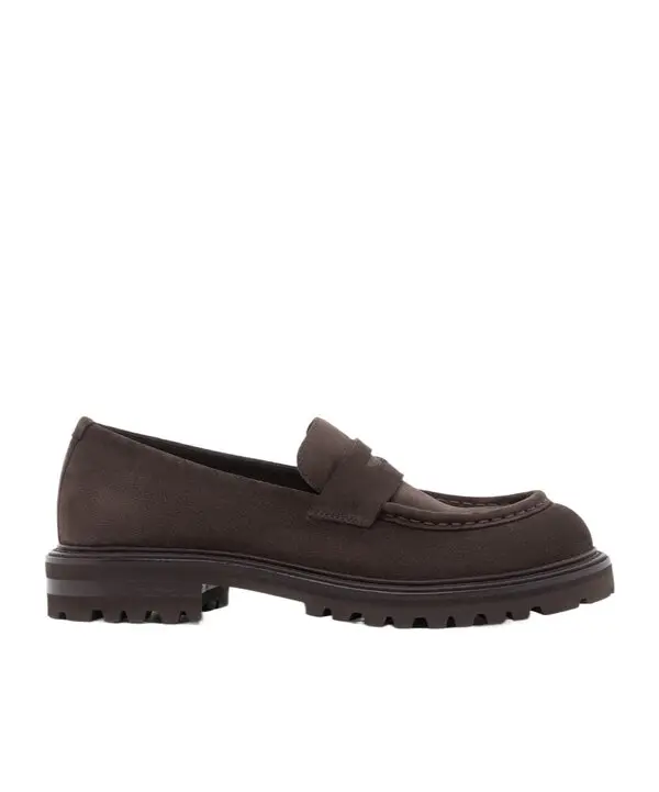 Giorgio Armani Lug Sole Loafers