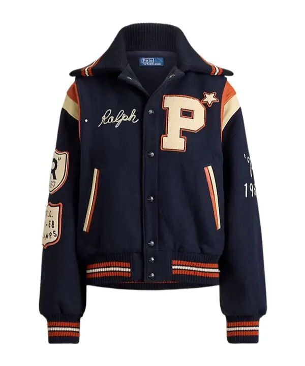 Polo Ralph Lauren Wool-blend Letterman Jacket