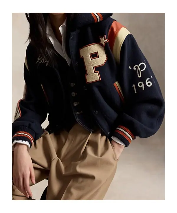 Polo Ralph Lauren Wool-blend Letterman Jacket
