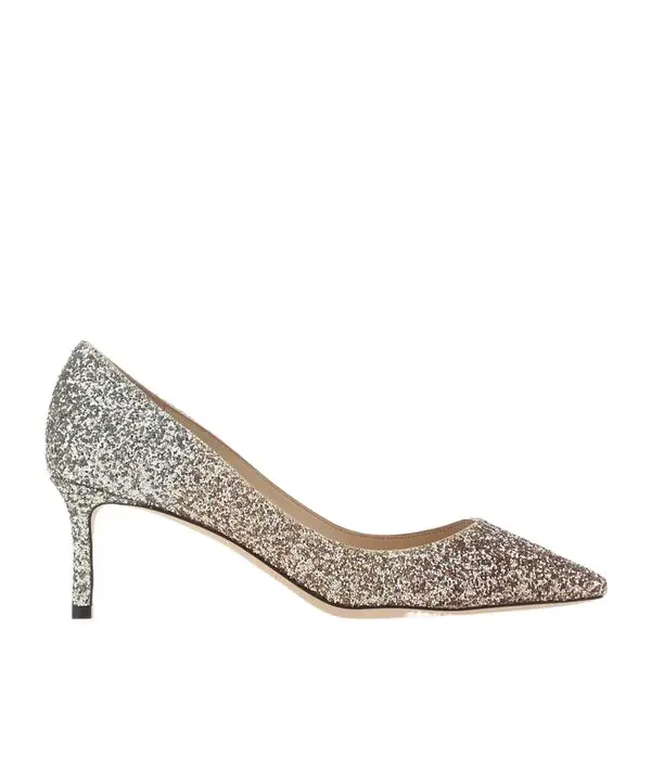 JIMMY CHOO Pointed-toe High Heels - Silver