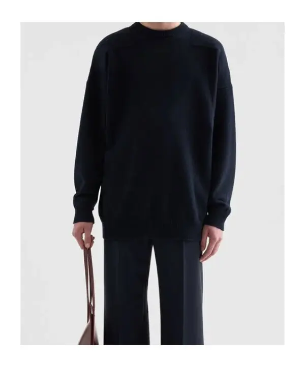 JIL SANDER Wool Blend Crew-neck Sweater