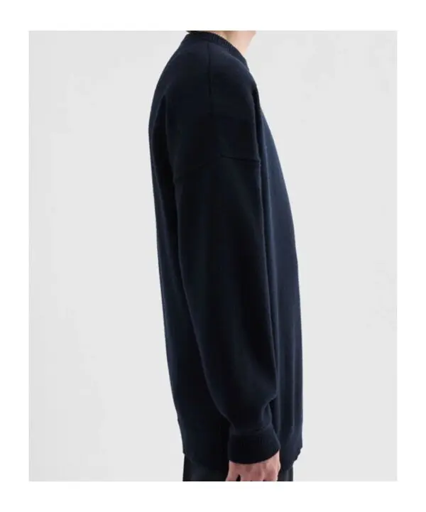JIL SANDER Wool Blend Crew-neck Sweater