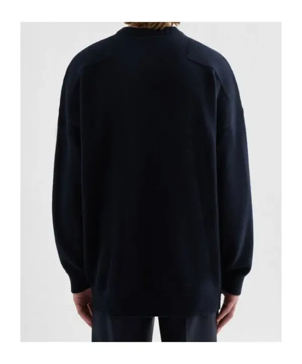JIL SANDER Wool Blend Crew-neck Sweater