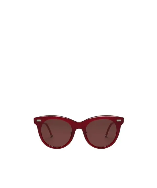 Thom Browne Acetate Cateye Sunglasses - Red