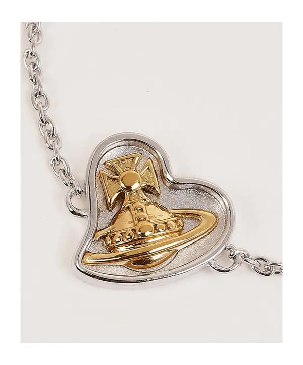 VIVIENNE WESTWOOD Heart Pendant Bracelet