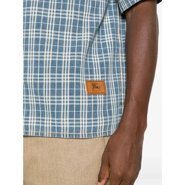 Burberry Checked Button-up Shirt