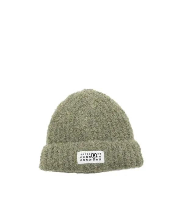 MAISON MARGIELA Logo-patch Beanie Hat
