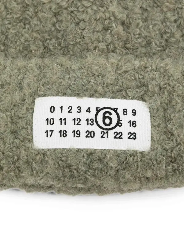 MAISON MARGIELA Logo-patch Beanie Hat