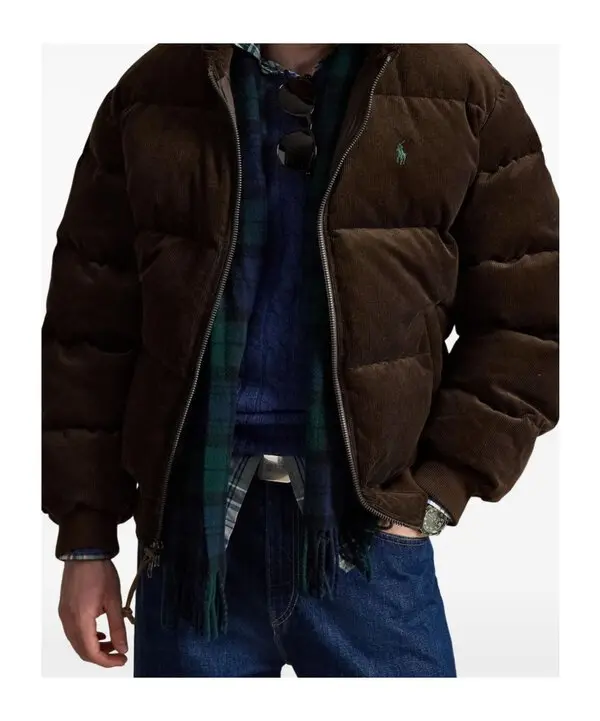 Polo Ralph Lauren Corduroy Padded Jacket - Black