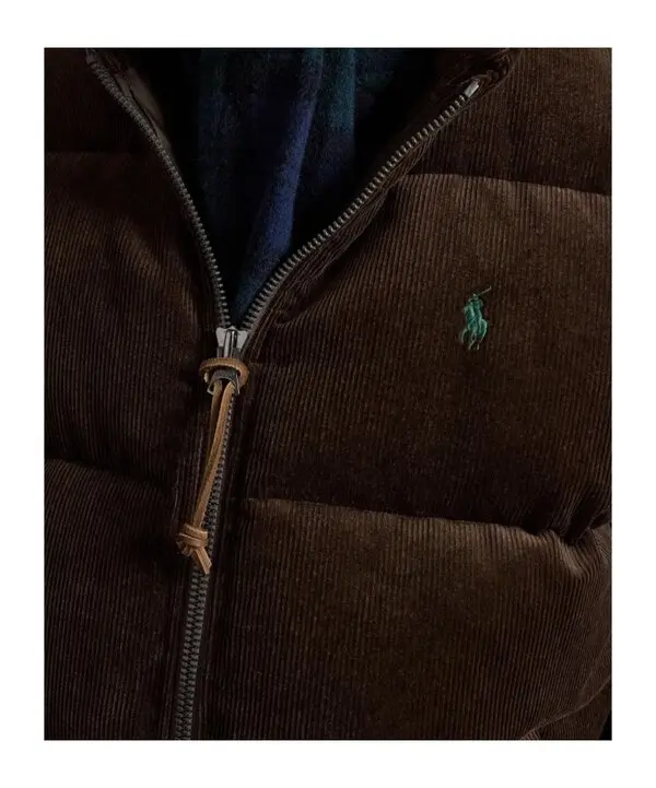 Polo Ralph Lauren Corduroy Padded Jacket - Black