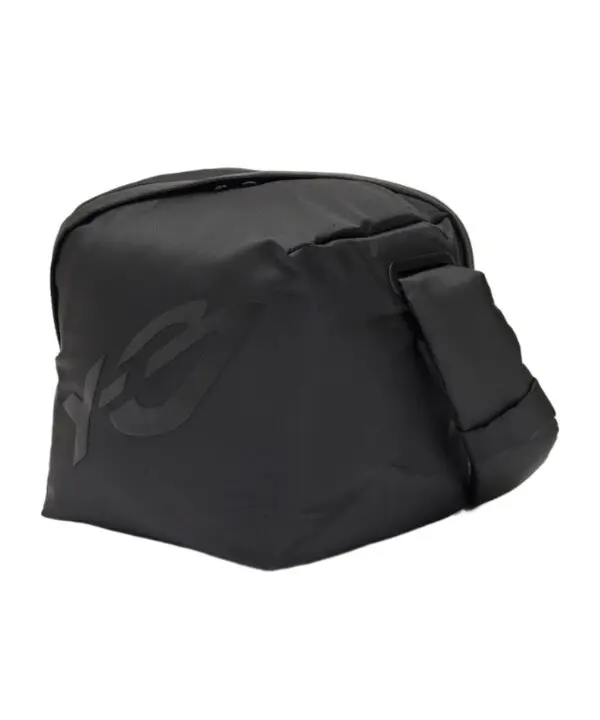 Y3 Padd Logo-print Padded Messenger Bag