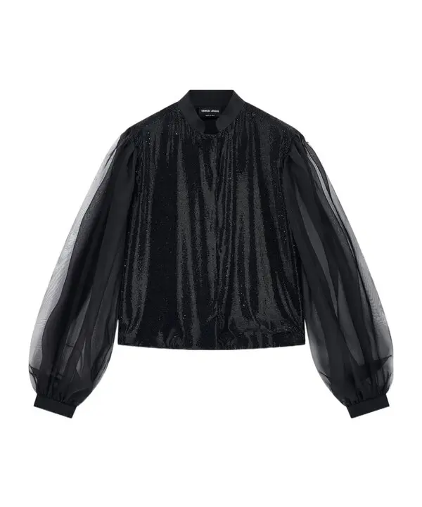 Giorgio Armani Long-sleeved Top - Black